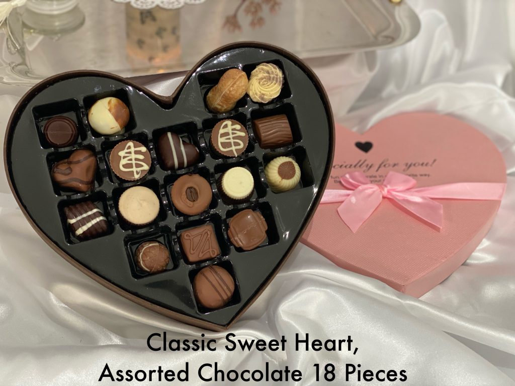 Classic Chocolate Assorment, Gift Box 18 Pieces – Lanfy Chocolates