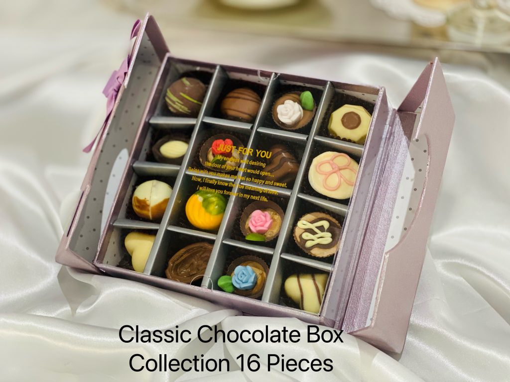 Classic Chocolate Box Collection 16 Pieces – Lanfy Chocolates